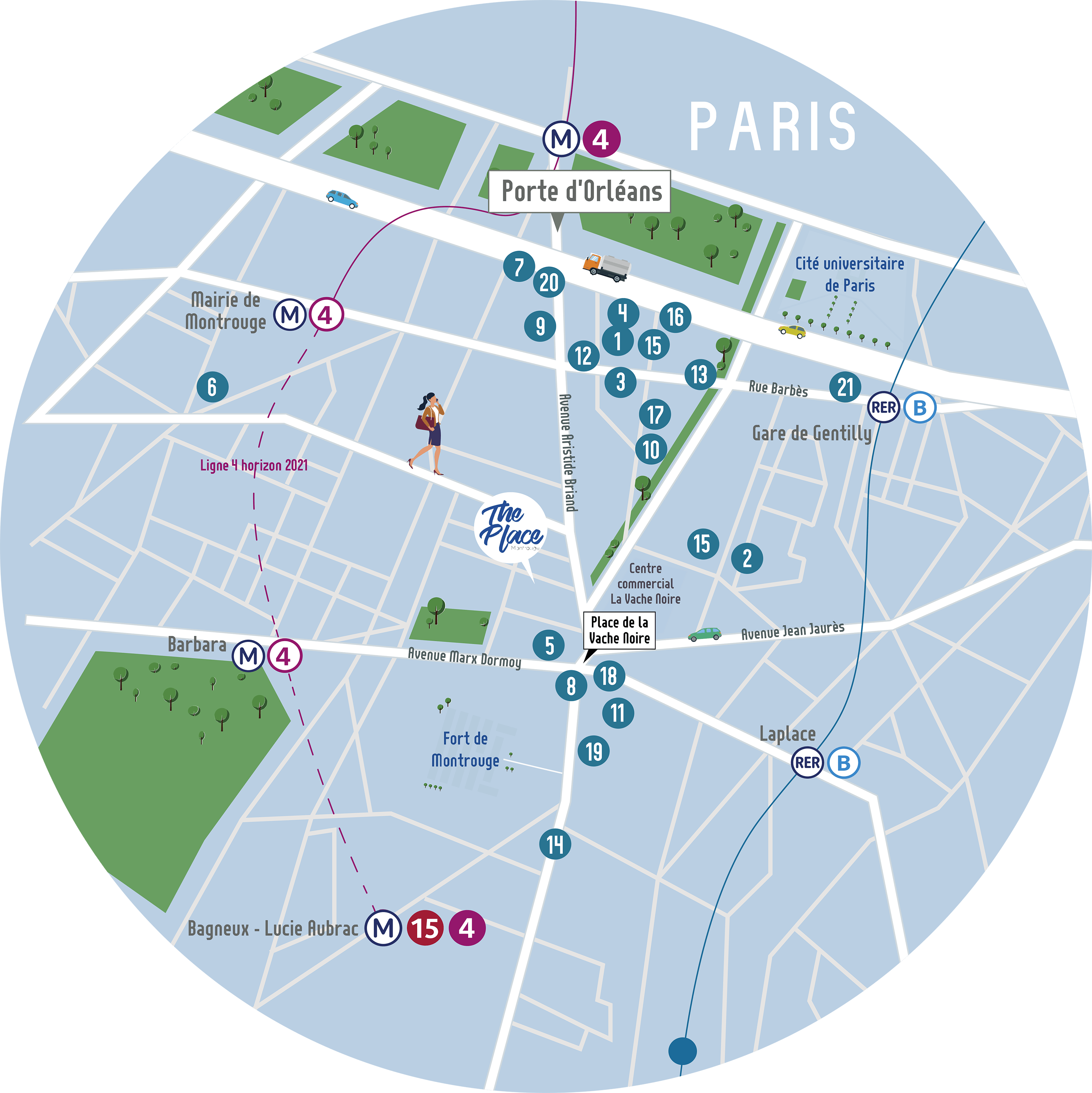 To Be - Quartier - Le Petit Montrouge et le Grand Montrouge- Immeuble ...